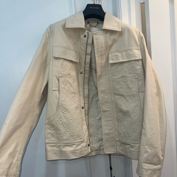 Louis Vuitton | Jackets & Coats | Louis Vuitton Lv Monogram Workwear ...